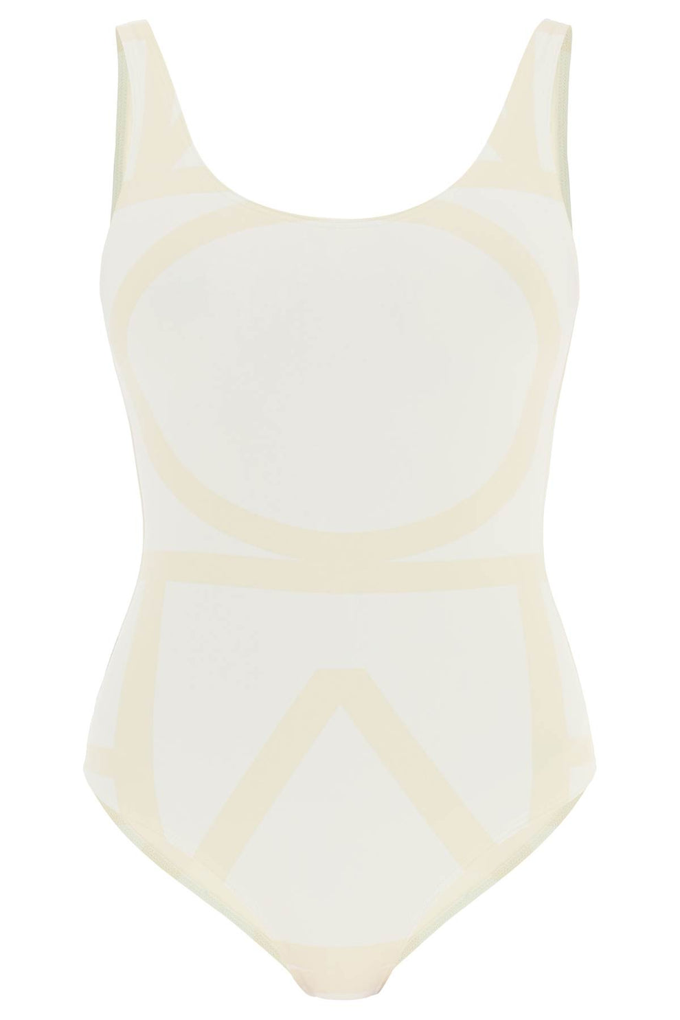 Toteme Toteme one piece monogram swimsuit – reizvert